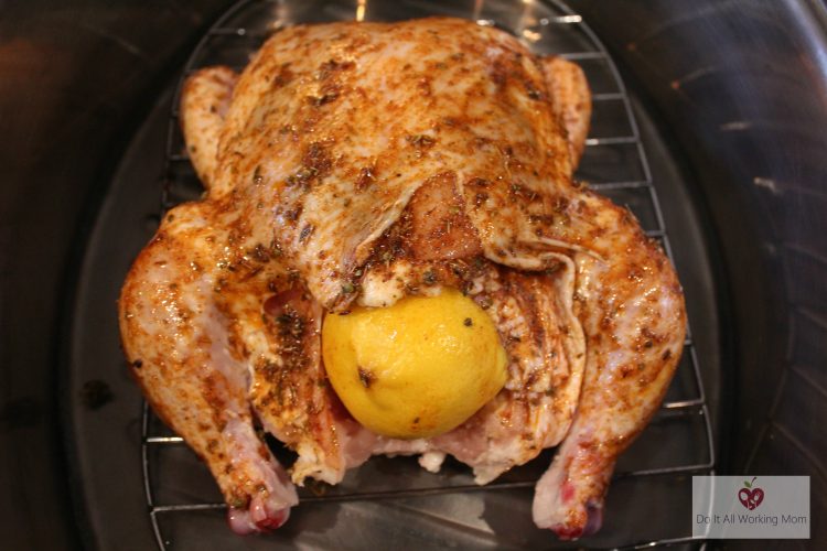Roasted Chicken Recipe - Recette de Poulet Rôti - Do It All Working Mom